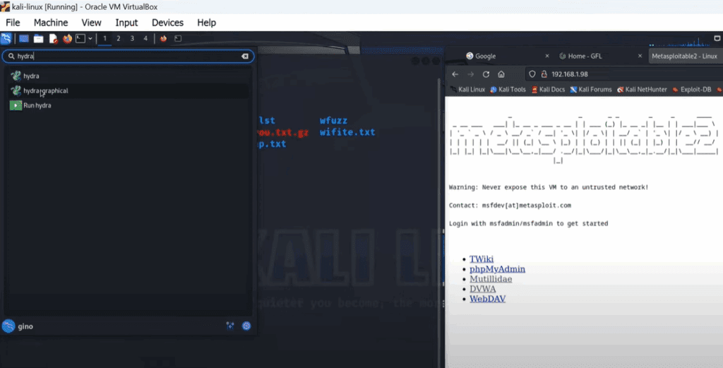 How to Use Hydra for Brute Force Attacks on Metasploitable Using the CLI - Digital Tech ...