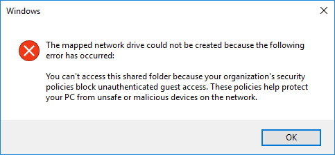 How to Fix “Cannot Access Shared Folder Due to Security Policies” Error in Windows - Digital ...