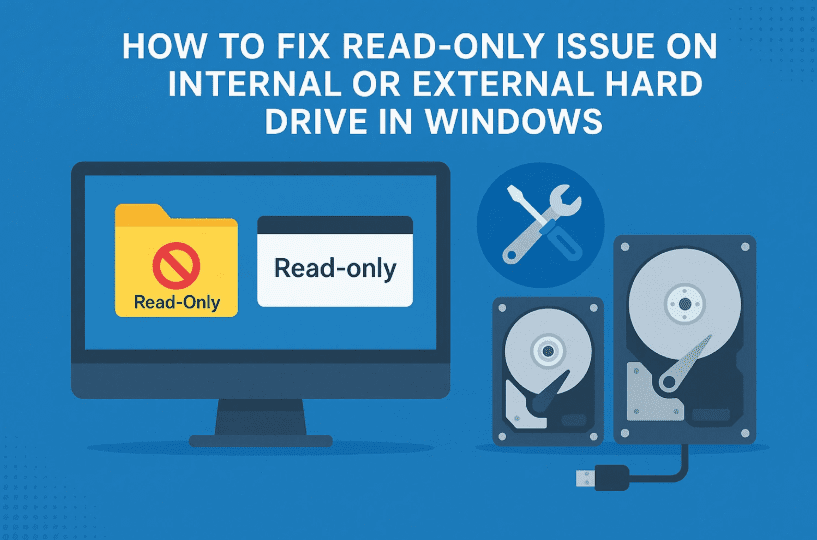 How to Fix Read-Only Issue on Internal or External Hard Drive in Windows - Digital Tech ...