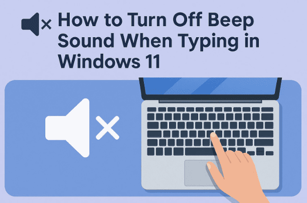 🔇 How to Turn Off Beep Sound When Typing in Windows 11 - Digital Tech & Productivity Tips